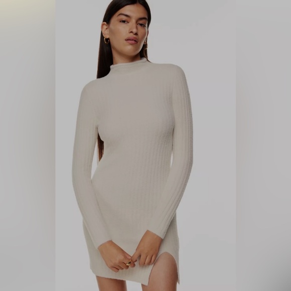 Aritzia | Dresses | Aritzia Brand Wilfred Womens Mini Knit Dress | Poshmark